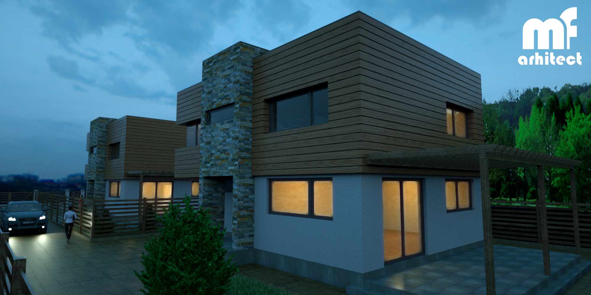 Proiectare Case Vile Ansamblu Rezidential Arhitectura