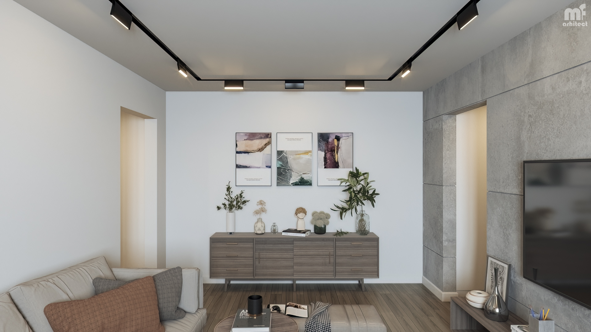 Arhitectura Amenajare Living proiect Design interior lux